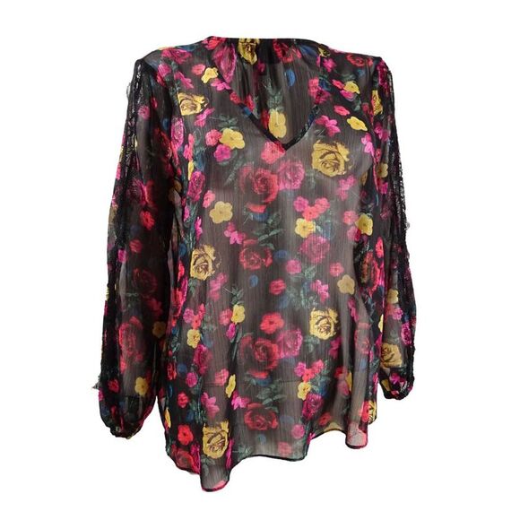 RACHEL Rachel Roy | Tops | Rachel Rachel Roy Womens Eve Floralprint ...
